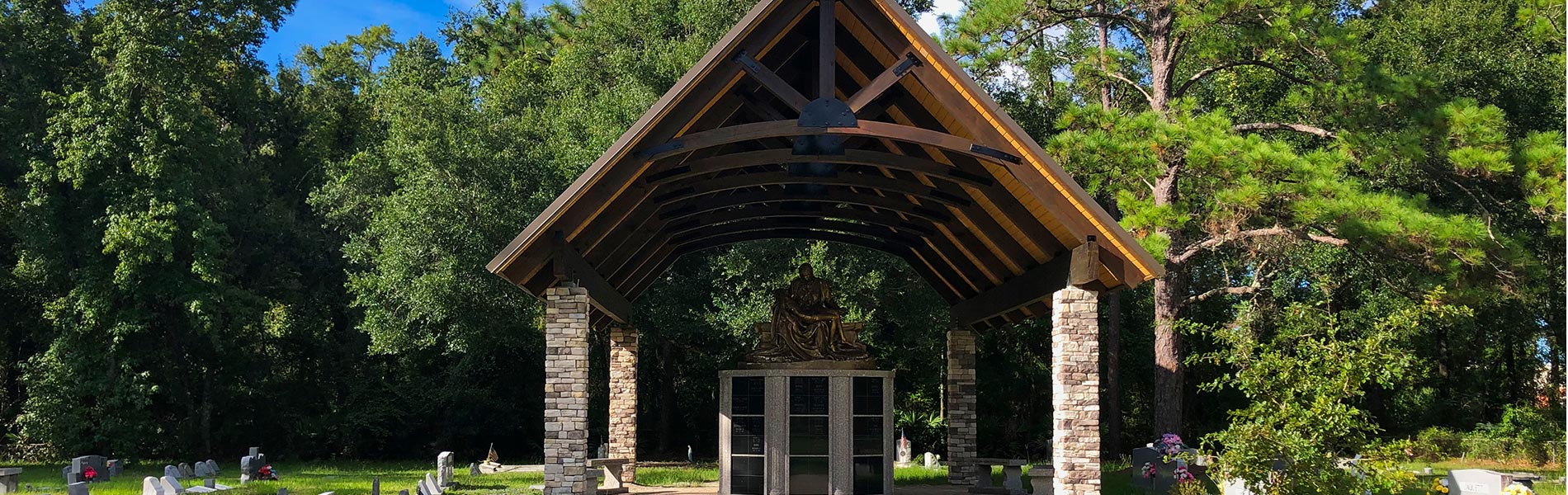 Cemetery Canopy for Mother of Good Counsel, St. Augustine, Fl